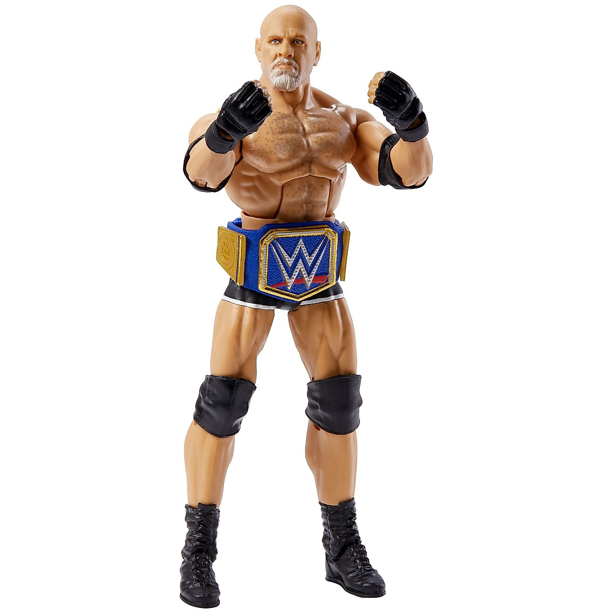 WWE Goldberg Top Picks Elite Collection Action Figure with Universal Championship, 6-inch Posable Collectible Gift for WWE Fans Ages 8 Years Old & Up​