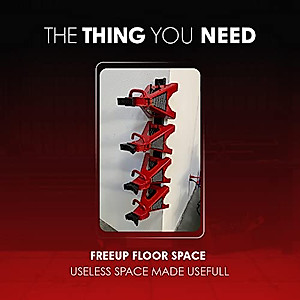 Jack Stand Wall Mount Organizer Brackets Fits 2 & 3 Ton Jack Stands (Pair) (Fits 2 & 3 Ton)