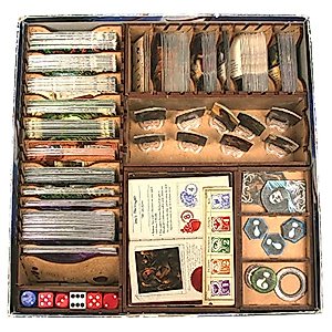TowerRex Storage Organizer for Eldritch Horror - Storage for Eldritch Horror - Organizer Kit Token Box Card Insert