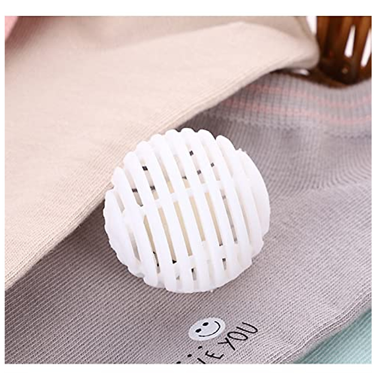 Deodorizer Balls for Sneaker Upgraded, Odor Purifying Ball Cleaner Eliminator for Shoes, Drawers, Lockers & Gym Bags - 6 Pack