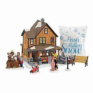 Department 56 Christmas Story Village Ralphies House Lit Building, 7.24 Inch, Multicolor