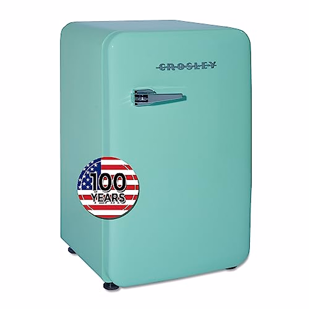 Crosley Retro Mini Fridge 3.2 Cu Ft Mint Green w/o Freezer, Compact ...