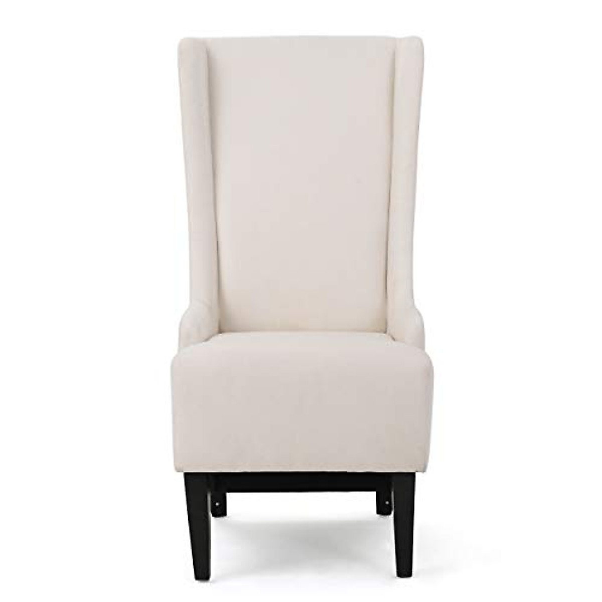 Christopher Knight Home Callie Fabric Dining Chair, Beige, 23.25" x 28.75" x 46.25"