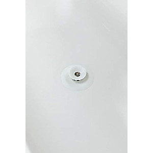 Umbra 023464-660 Flex Drain Stop/Hair Catcher, White