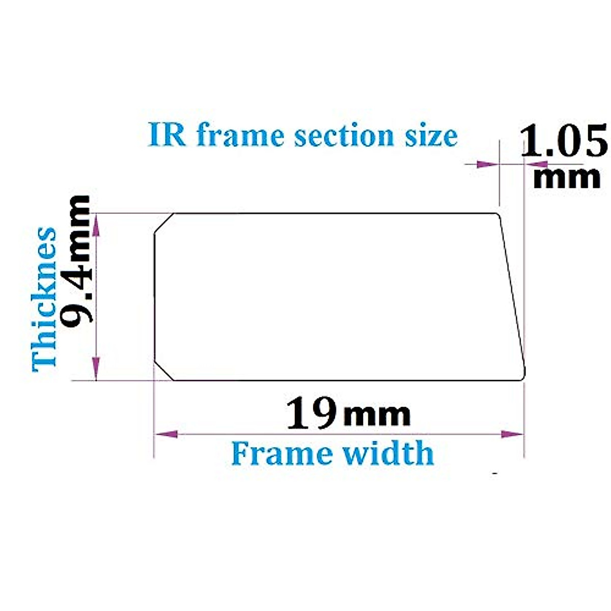 Deyowo 24 Inch Interactive 10 Points Infrared IR Touch Screen Overlay Frame Free Driver