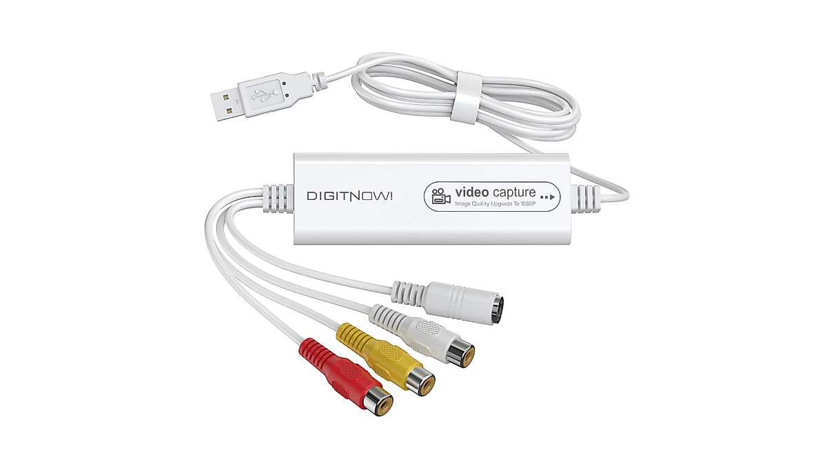 VIXLW USB Video Capture Device - Convert VHS & Camcorder to Digital