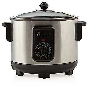 Continental Electric CP43279 5 Liter Deep Fryer Stainless Steel, Silver