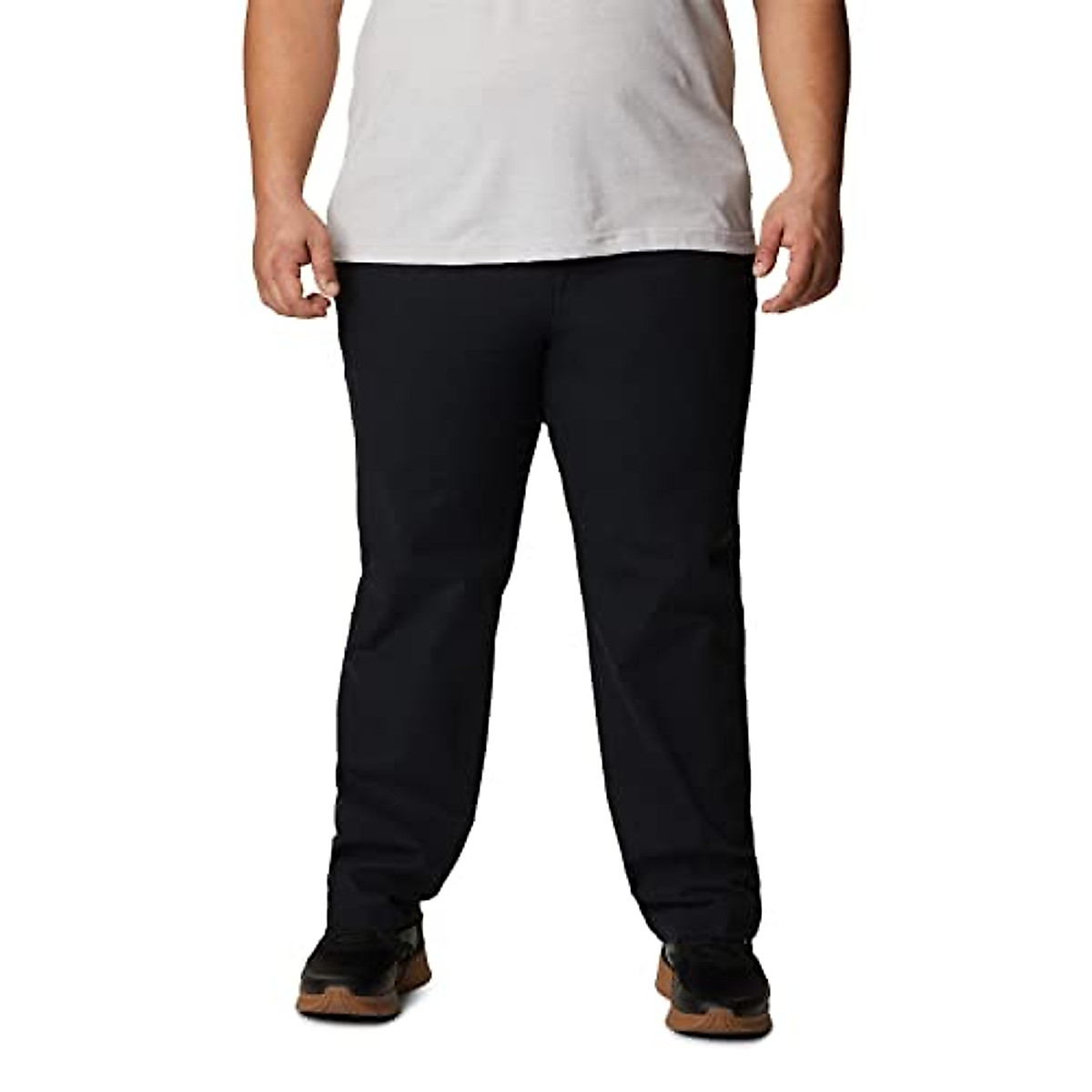 Columbia Flex ROC Pant Mens, Abyss, 42W x 32L Big Tall Black