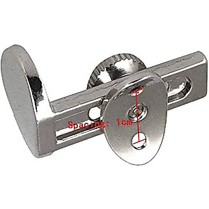 Jiayouy Adjustable Oboe & Clarinet Copper Thumb Finger Rest with 2pcs Rubber Cushion Fit for Clarinet Woodwind Instrument