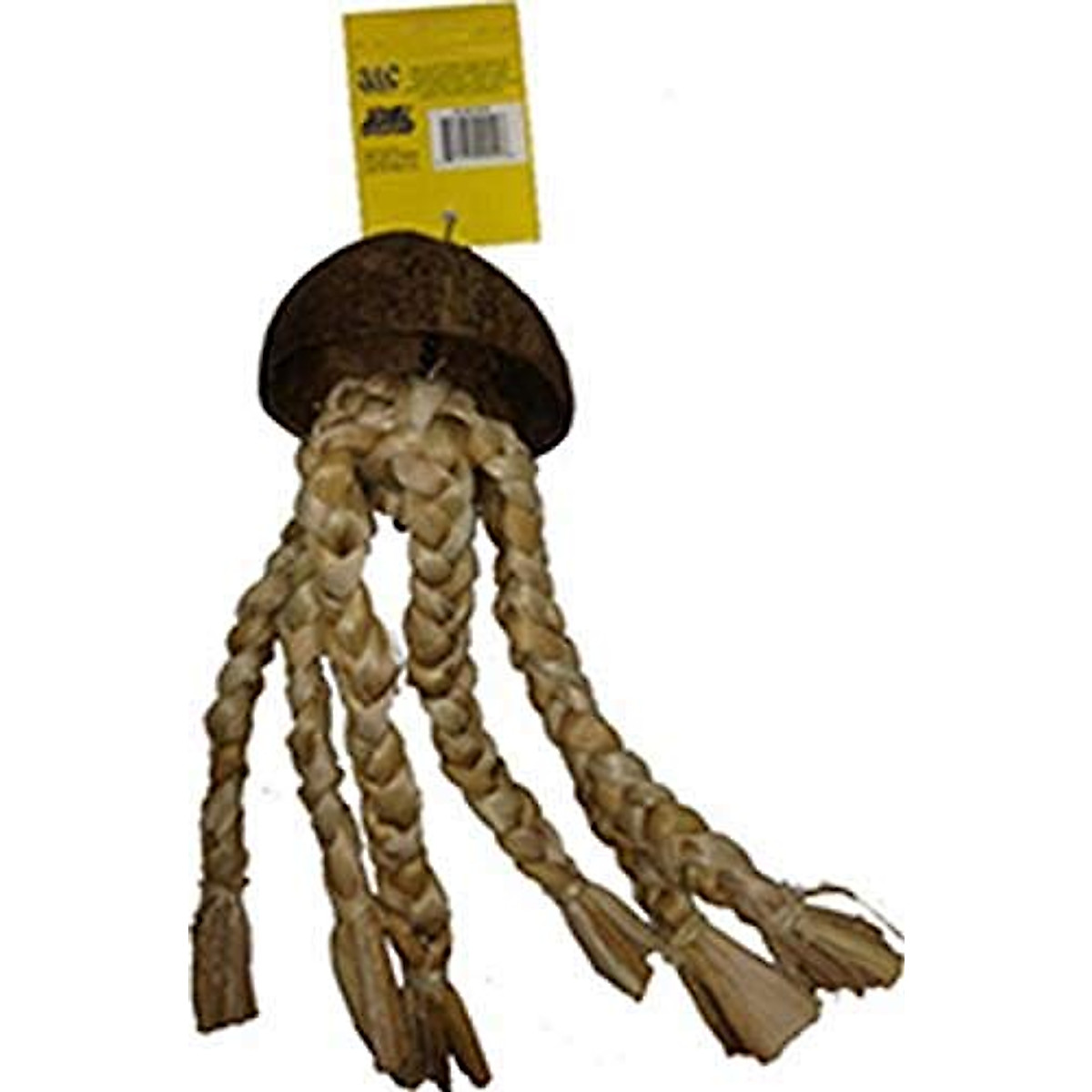 A&E Cage Company HB46605 Java Wood Jelly Fish Assorted Bird Toy, 22 by 535"