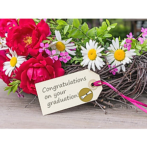 500Pcs Graduation Stickers Graduation Cap Stickers Congrats Grad Class of 2024 Stickers for Graduation Envelope Seals(1Inch)