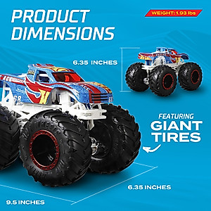 Hot Wheels Monster Trucks Live 8-Pack, Multipack of 1:64 Scale Toy Monster Trucks, Characters from The Live Show, Smashing & Crashing Trucks, Toy for Kids 3 Years Old & Up