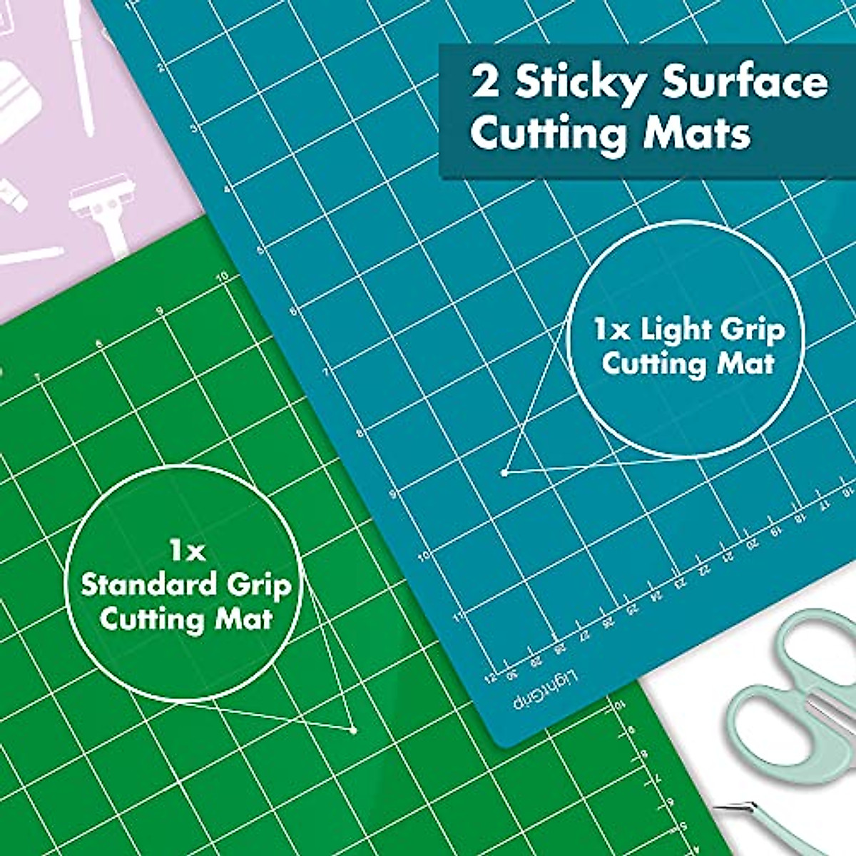 The Ultimate Accessories Bundle for Cricut Makers and All Explore Air - The Perfect Bundle/Tool Kit for Beginners, Pros and Skilled Crafters - Instantly Create Amazing Crafting Projects