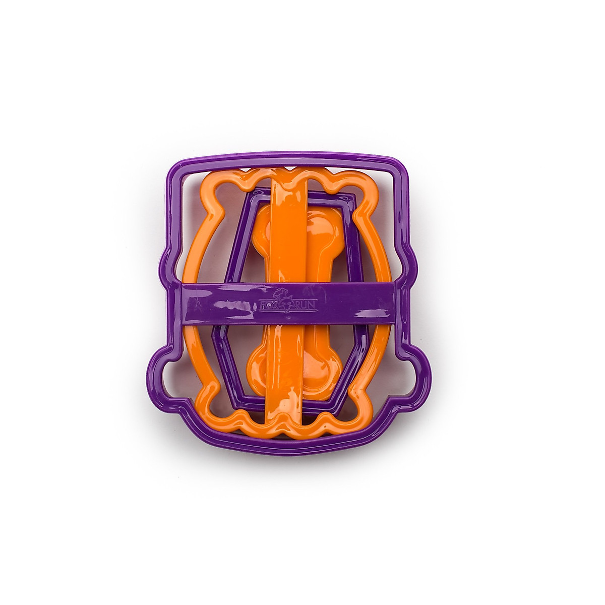 Fox Run Nesting Halloween Cookie Cutters, Set of 4, Frankenstein, Spider, Coffin, and Bone