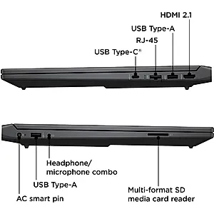 HP 2023 Newest Victus Gaming Laptop, 15.6" FHD IPS 144Hz Display, AMD Ryzen 5 7535HS Processor, 16GB RAM, 512GB SSD, NVIDIA GeForce RTX 2050, Backlit Keyboard, Fast Charge, Windows 11 Home