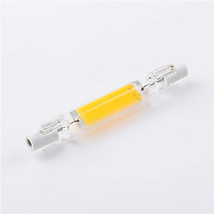 Halogen Light Bulb Led R7S 78Mm 15W 20W R7S High Powerful Headlight 118Mm 30W 40W 50W 110V 220V Cob Lamp Bulb Glass Pipe Replace Halogen Lamp Light-Natural Light_78Mm 15W 220V