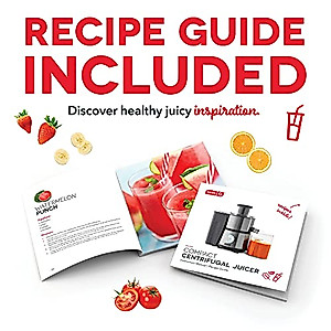 Dash Compact Centrifugal Juicer, Press Juicing Machine, 2-Speed, 2" Wide Feed Chute for Whole Fruit Vegetable, Anti-drip, Stainless Steel Sieve - Aqua