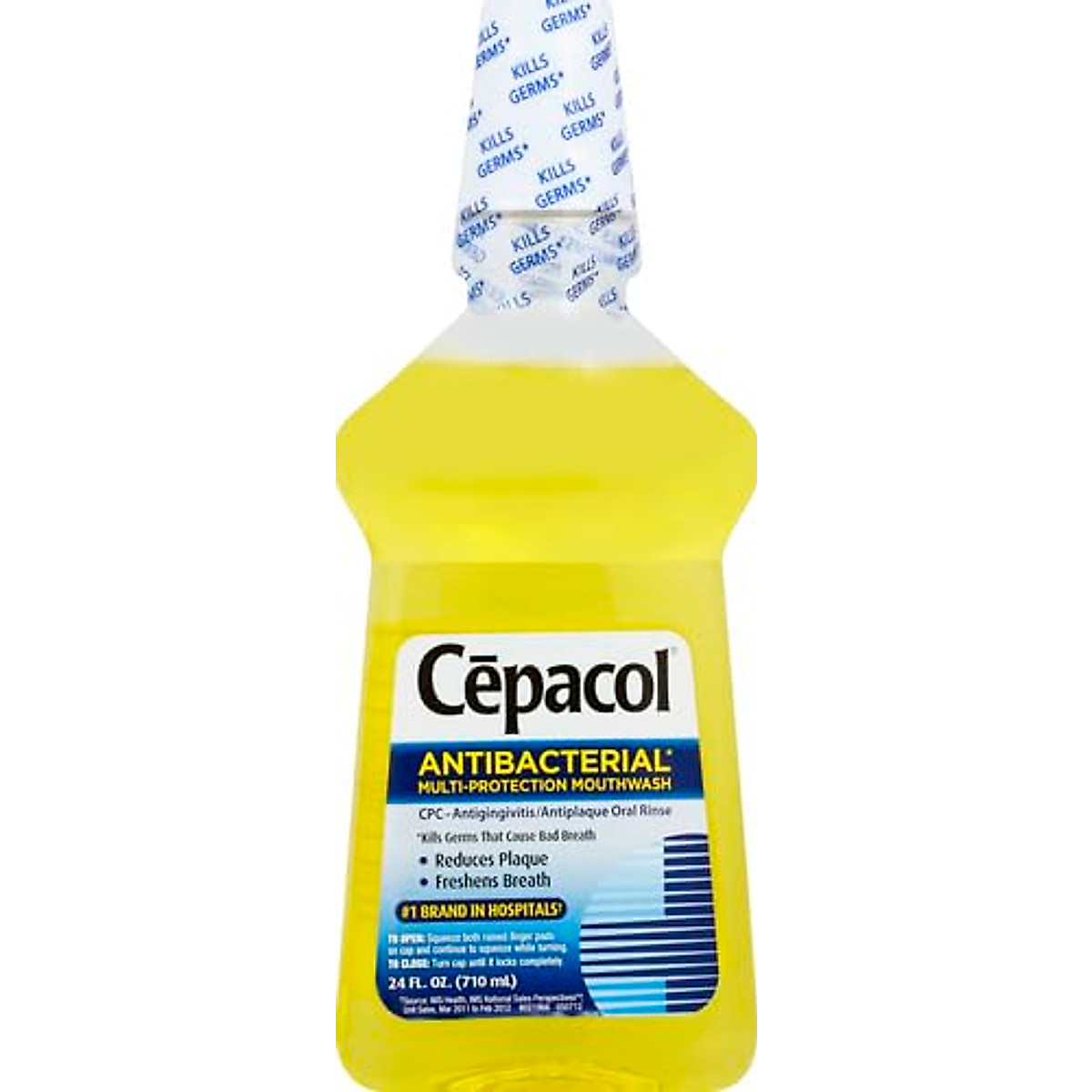 Cepacol Antibacterial Mouthwash, Gold, 24oz