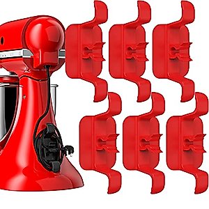 Cord Holder for Kitchen Appliances, 6Pcs Cord Holder Cords Wrap with Plug Holder, Shark Cord Organizer for Small Home Appliances, Kitchen Blenders, Coffee Makers, Air Fryers (6Pcs, Red)
