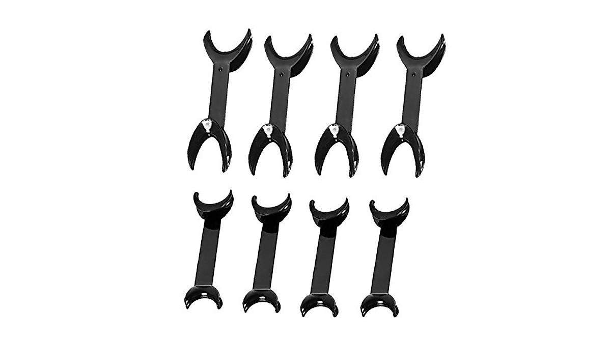 8 Pcs T-Shape Cheek Lip Retractor - Ideal Dental Tool