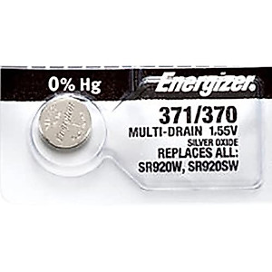 Energizer BUTTON CELL BATTERY 371-370TS OXIDE