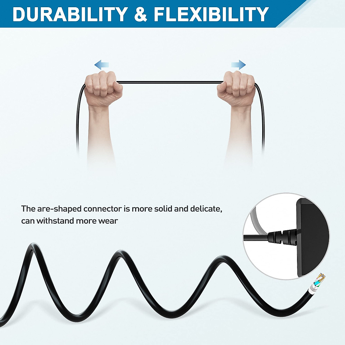 PwrON 6.6 FT Long 5V AC to DC Power Adapter Charger for Kodak Easyshare Dx6490 Dx7440 Dx7590 Dx7630;P712 P880;Ls443 Ls743 Ls753;One-6mp Digital Camera