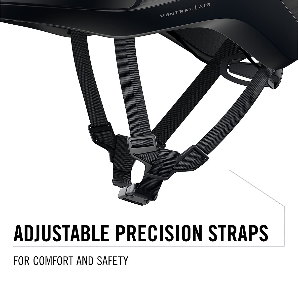 POC Ventral Air Spin Helmet Uranium Black Matt, L