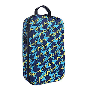 LOVEDAY Hard Travel Case for Oculus Quest 2 VR Gaming Headset Controllers Accessories Waterproof Carring case (Blue)