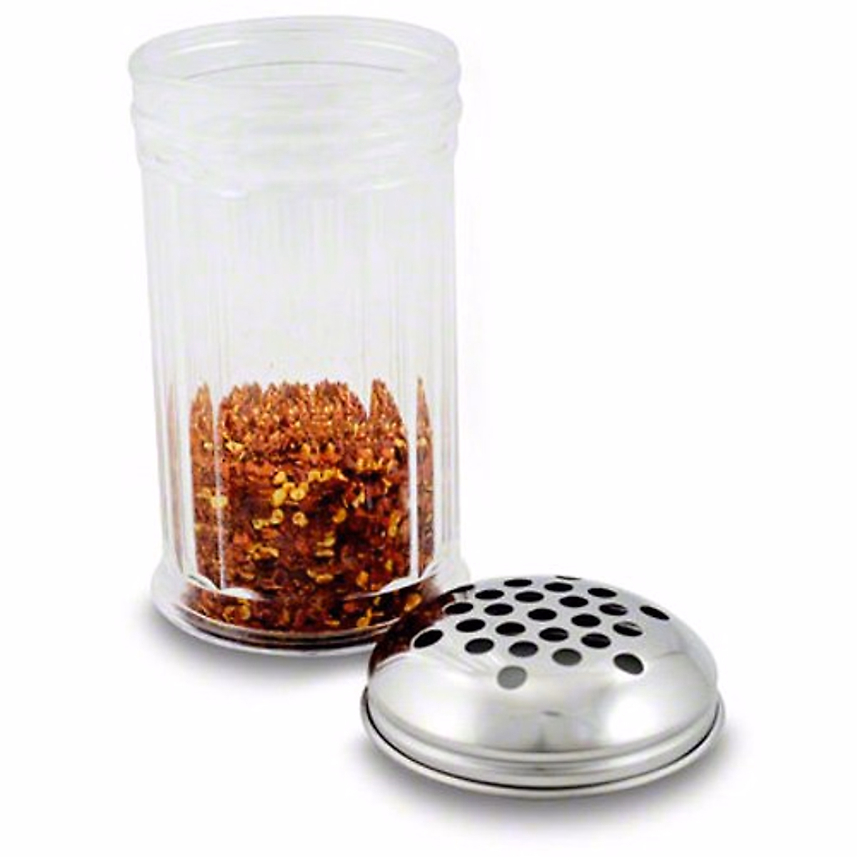 American Metalcraft 12 oz Cheese Shaker Top w/Extra Large Holes,Silver