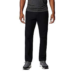Columbia Flex ROC Pant Mens, Abyss, 42W x 32L Big Tall Black