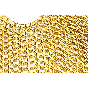 Astage Cosplay Tribel Belly Dance Ornaments Head Chain Nightclub Sexy Veil Gold