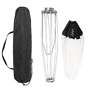 GVM Lantern Softbox Soft Light Modifier, 26inch, Quick-Setup Quick-Folding GVM Light Upgraded for GVM SD80D P80S SD300D SD200D SD200S ST200R ST100R PR150D PR150R and Other Bowens Mount Light
