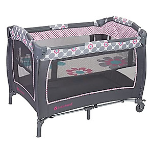Baby Trend Lil Snooze Deluxe 2 Nursery Center, Daisy Dots
