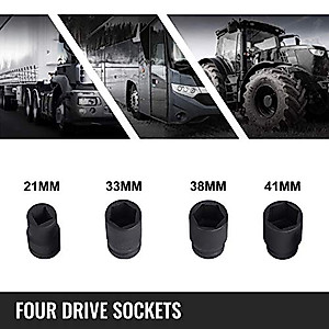 Mophorn 1:58 Torque Multiplier Wrench 5800 NM Lug Nut Wrench Set Lugnut Remover with Case Labor Saving Wrench Tool Heavy Duty Torque Multiplier Tool for Truck Trailer RV