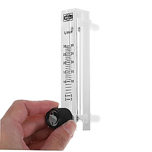GLEAVI Barometer Air Flow Meter Regulator Argon Tube Flowmeter Control Valve for Gas Meter Flow Meter for Argon Gas Air Flow Tool Air Flow Control Valve Adjustable Gas Flowmeter Brass