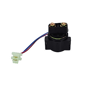 Hity Motor Starter & Relay Solenoid for Yamaha Warrior 350 YFM350 1987-2004 Moto-4 350 YFM350 1987-1995 Kodiak 400 YFM400 1993-1998 Terra PRO 350 YFP350U 1988 Big Bear 350 YFM350U 2X4 1996-1999 ATV
