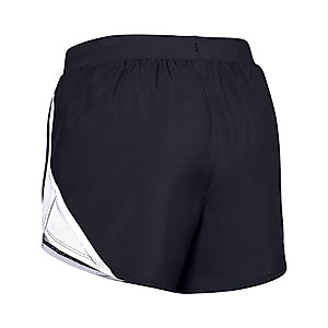 Under Armour Women's UA Fly-by 2.0 Shorts LG Black
