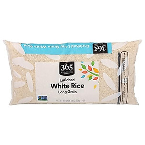 365 by Whole Foods Market, Enriched Long Grain White Rice, 80 Ounce