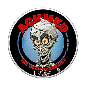 Jeff Dunham: Achmed The Dead Terrorist PopSocket PopSockets PopGrip: Swappable Grip for Phones & Tablets PopSockets Standard PopGrip