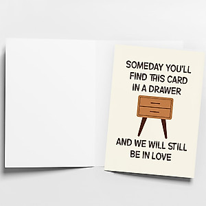 WowBefun Funny Birthday Card & Gifts for Husband Boyfriend Him, Happy Anniversary Card & Gifts, Valentine Day