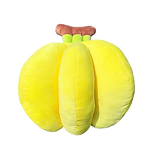 Hofun4U Giant Banana Plush Pillow - 27" Banana Stuffed Animal,Fruit Banana Plush Pillow Holiday for Girls Boys