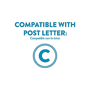 Architectural Mailboxes Hamilton Cast Aluminum, Locking, Post Mount Mailbox, Compatibility Code C, HM200WAM, White, Large Capacity