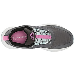 adidas Women's Duramo Protect Running Shoe, Grey/Matte Purple Metallic/Almost Blue, 10