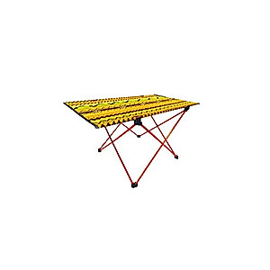DOUBAO Outdoor Furniture Aluminium Alloy Folding Picnic Table Light Portable Camping Road Trip Mountain Climbing