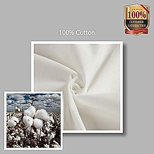 TOPDesign 6-Pack Reusable Grocery Shopping totes, Foldable Canvas Bags