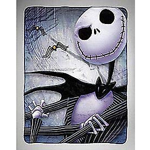 The Nightmare Before Christmas Radical Jack Fleece Throw 45" x 60"
