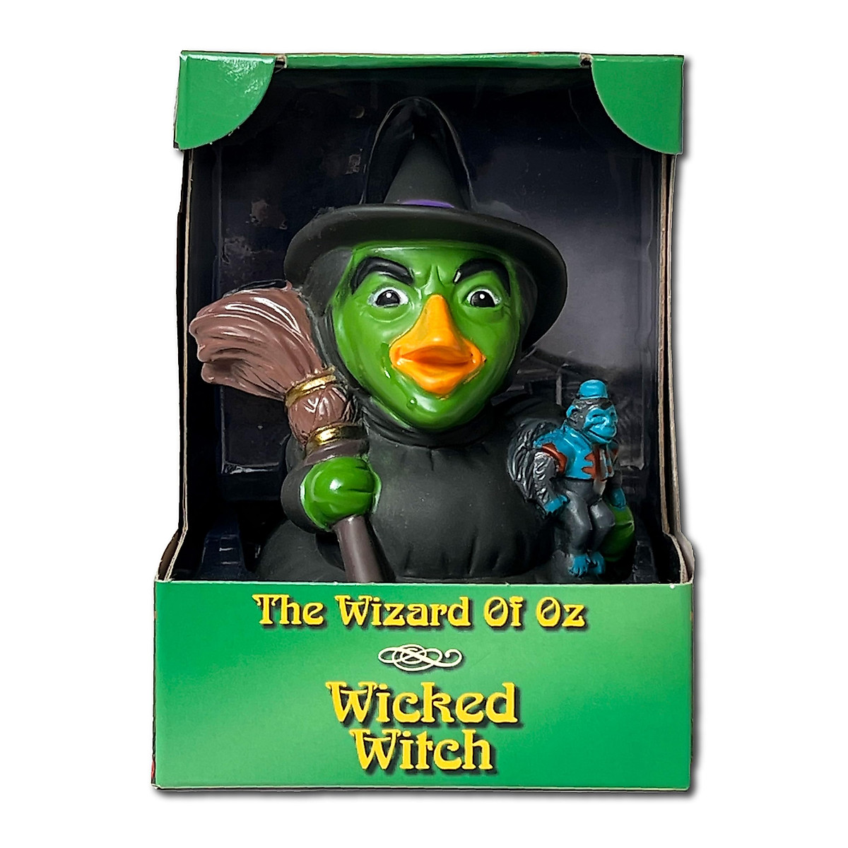 CelebriDucks - Wicked Witch - Floating Rubber Ducks - Collectible Bath Toy Gift for Kids & Adults of All Ages