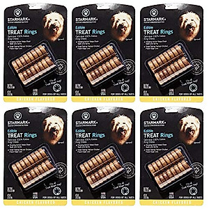 StarMark Edible Treat Rings - Chicken Flavor (6 Pack)