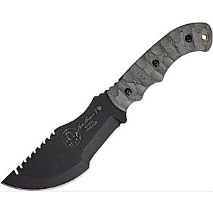 Tops Tom Brown Tracker with Rocky Mountain Tread Linen Micarta Handle, Model TBT-010