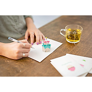 Lovepop Notecard 4-Pack Pop Up Cards, Birthday Cards, Thank You Cards With Envelopes, Thank You Notes Greeting Cards, 3D Card, Greeting Card, Pop Up Notecard